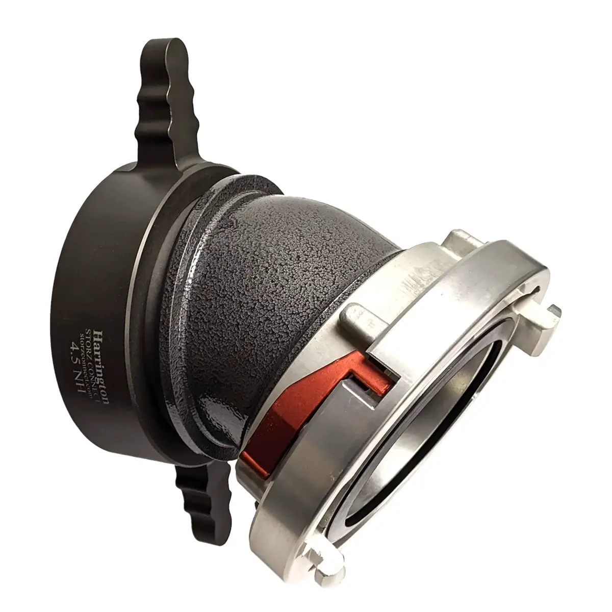 Storz to Swivel Female 30° Elbow Adapter - Long Handle - 4" Storz lock ...