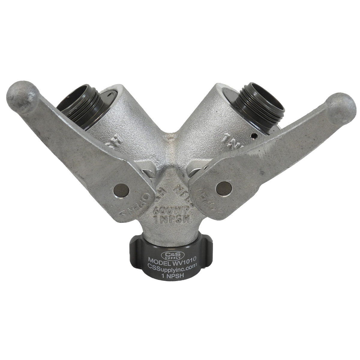Gated Wye Valve - 1" Inlet x (2) 1" Outlets NST | Shop Darley