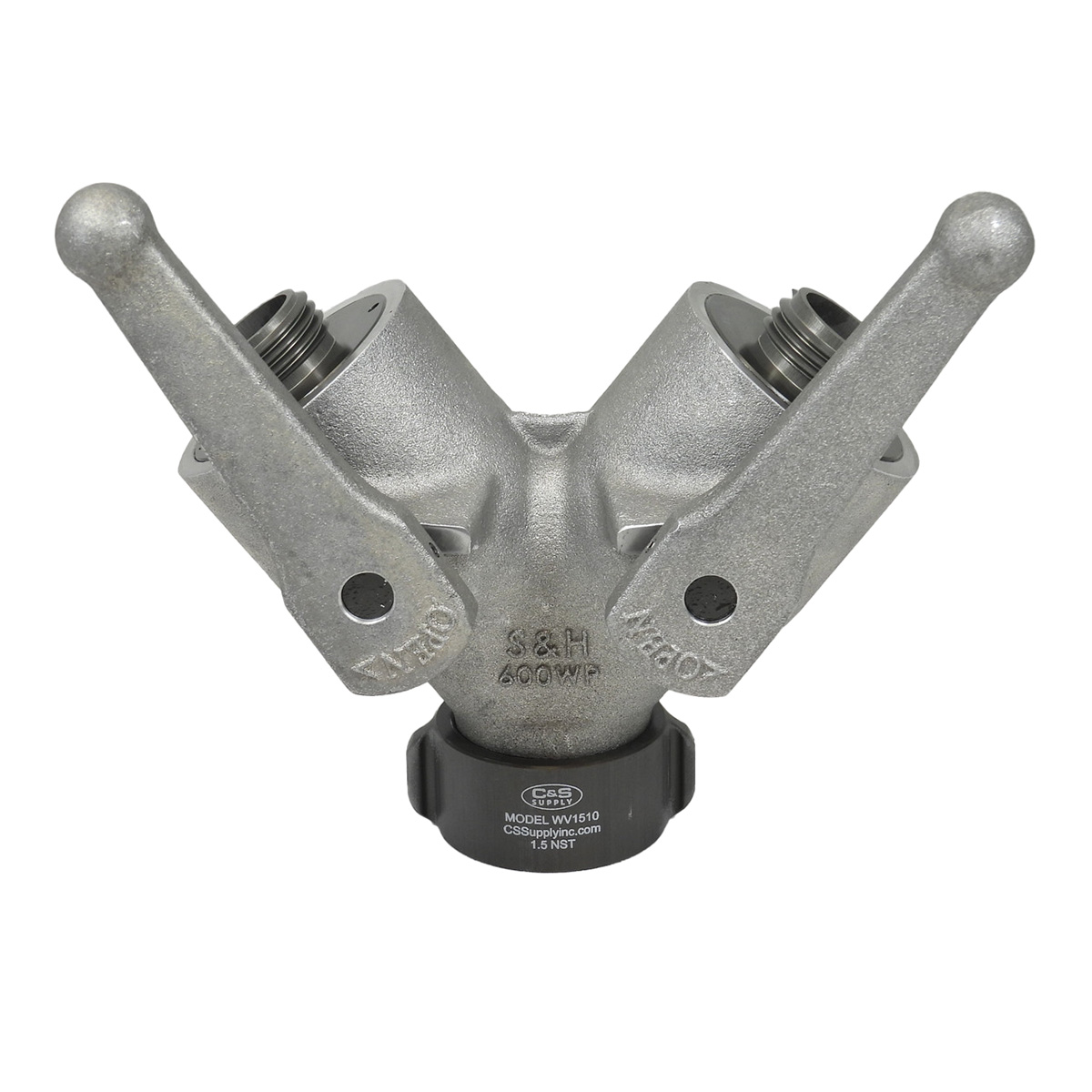 Gated Wye Valve - 1.5" Inlet x (2) 1" Outlets NST | Shop Darley