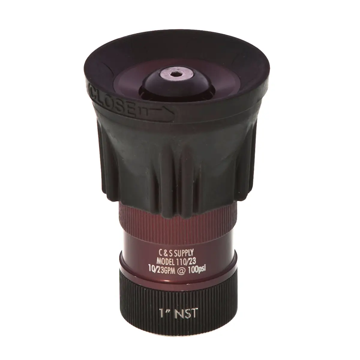 Adjustable Fog Nozzle - 1" 10-23 GPM - with Bumper | Shop Darley