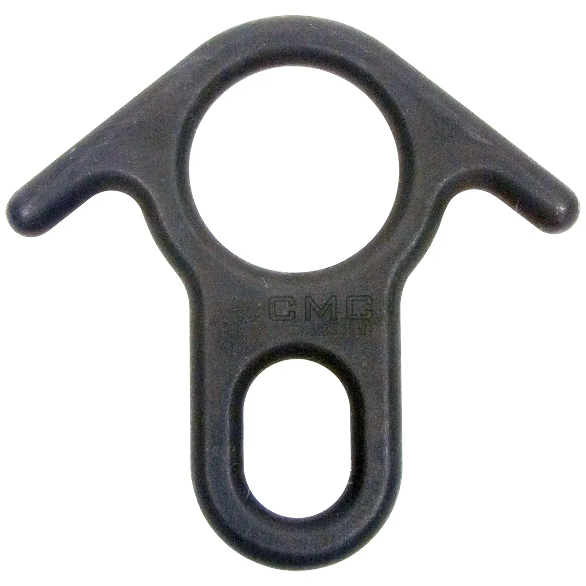 CMC Rescue 8 Descenders with Ears - Aluminum Black | Shop Darley