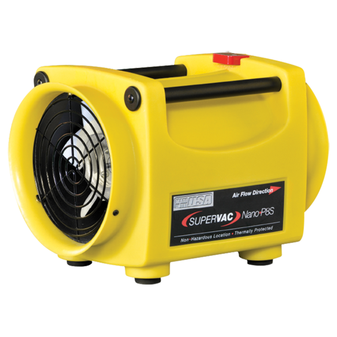 Confined Space Nano Ventilator - 8" Fan with 25' Duct and 1/3 HP ...