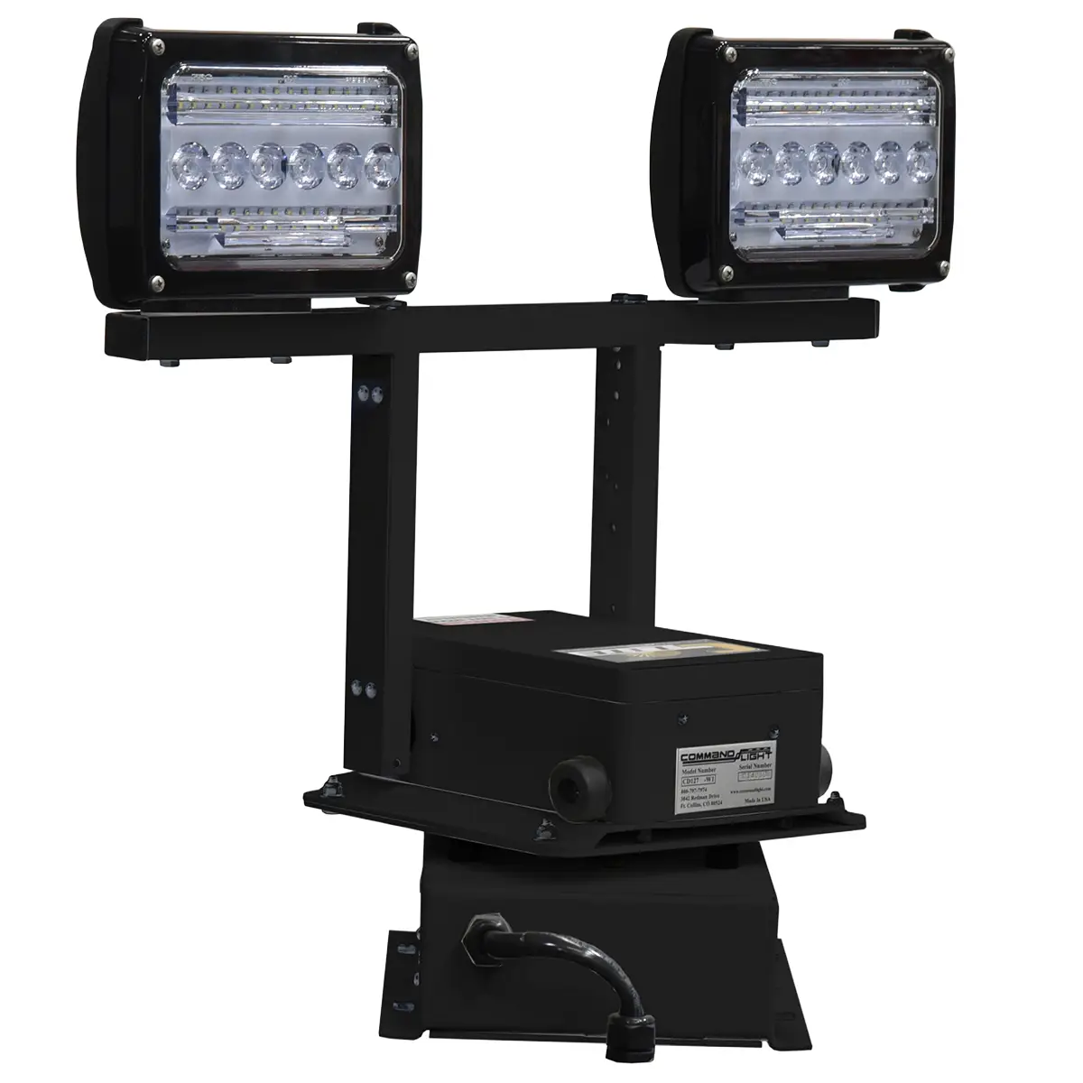 C-Lite Compact LED Spotlight/Floodlight with 360° Rotation and 120 ...