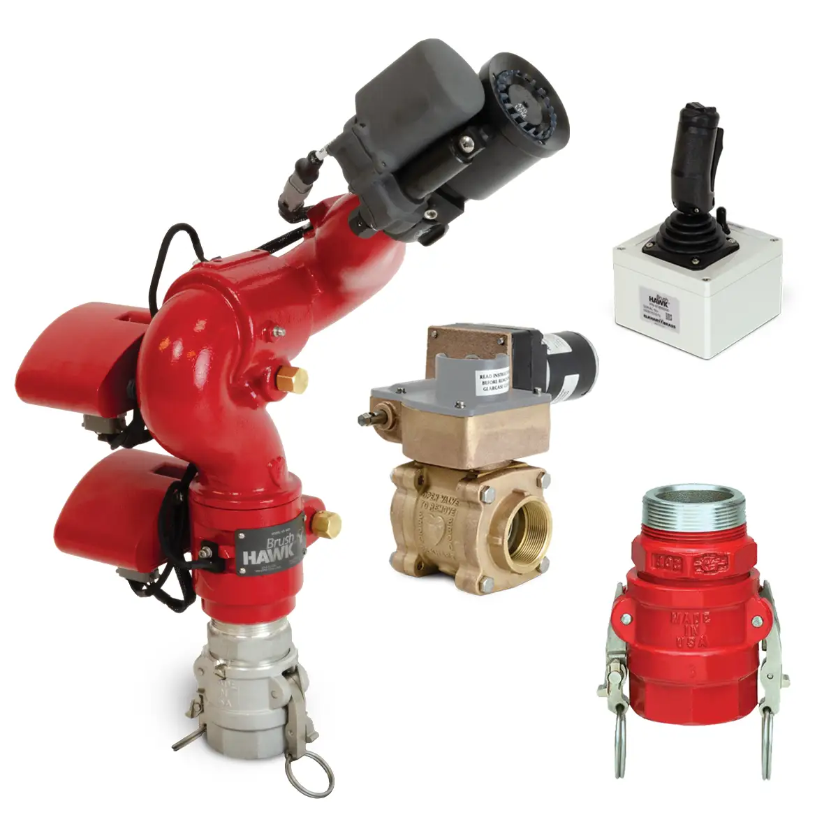 BrushHawk Electric Monitor Package - Includes Joystick | Shop Darley