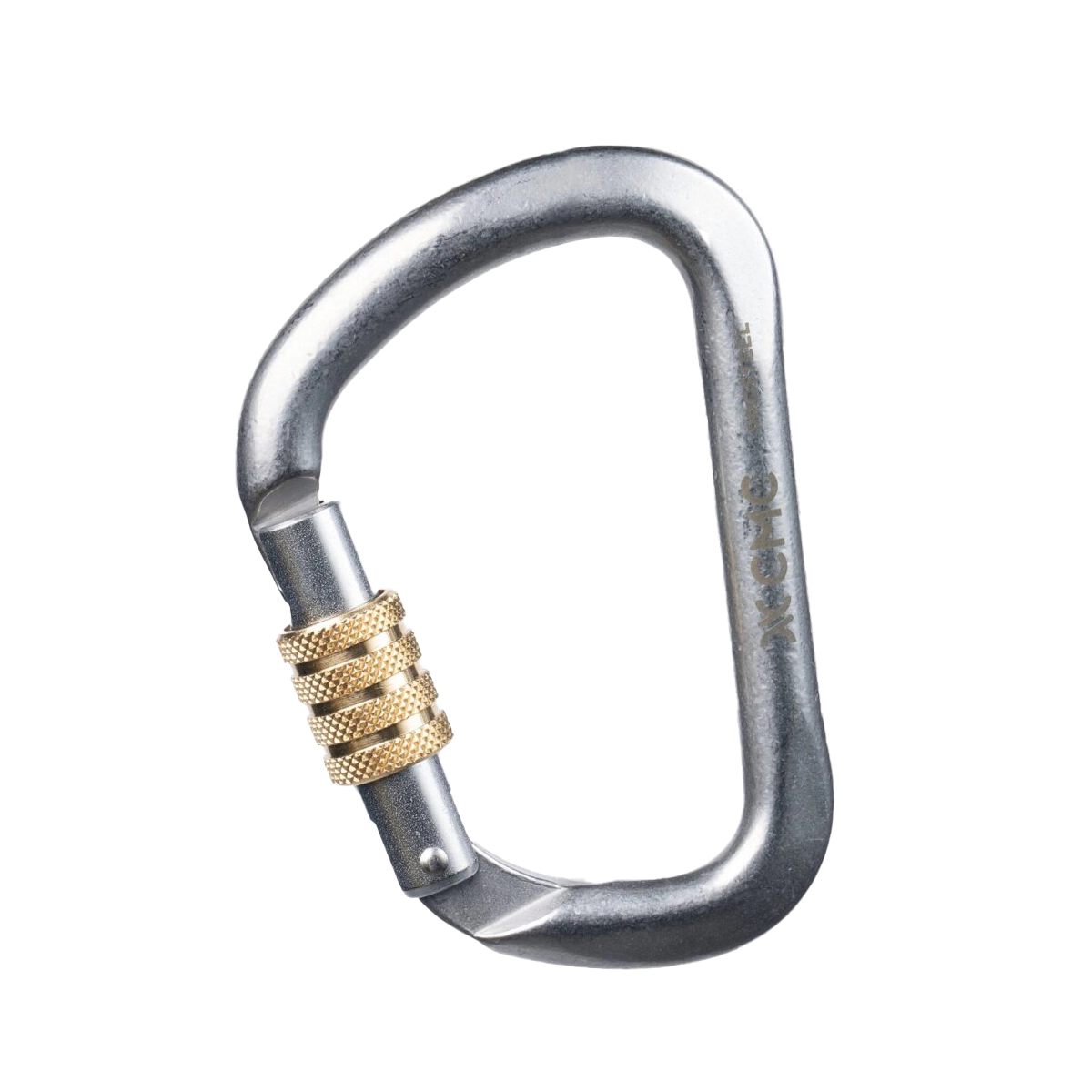 CMC ProSteel™ Screw-Lock Carabiner - Gray/Bronze | Shop Darley