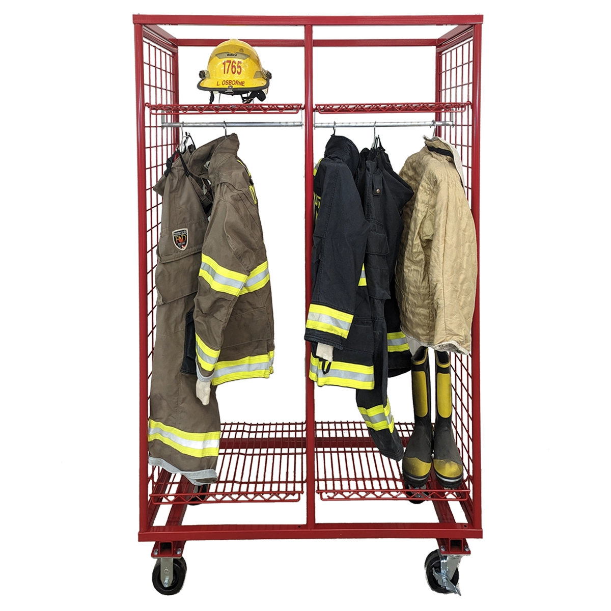 Double Sided Mobile Gear Storage Locker | Shop Darley