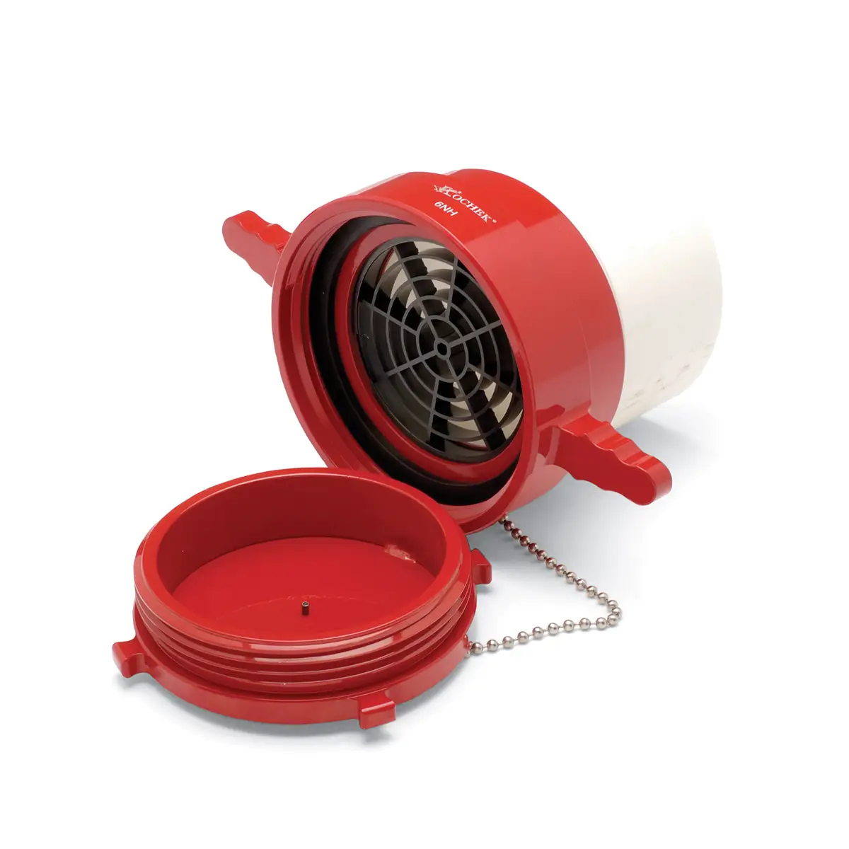 Dry Hydrant Adapter - 6" PVC to Female with Plug - Straight | Shop Darley