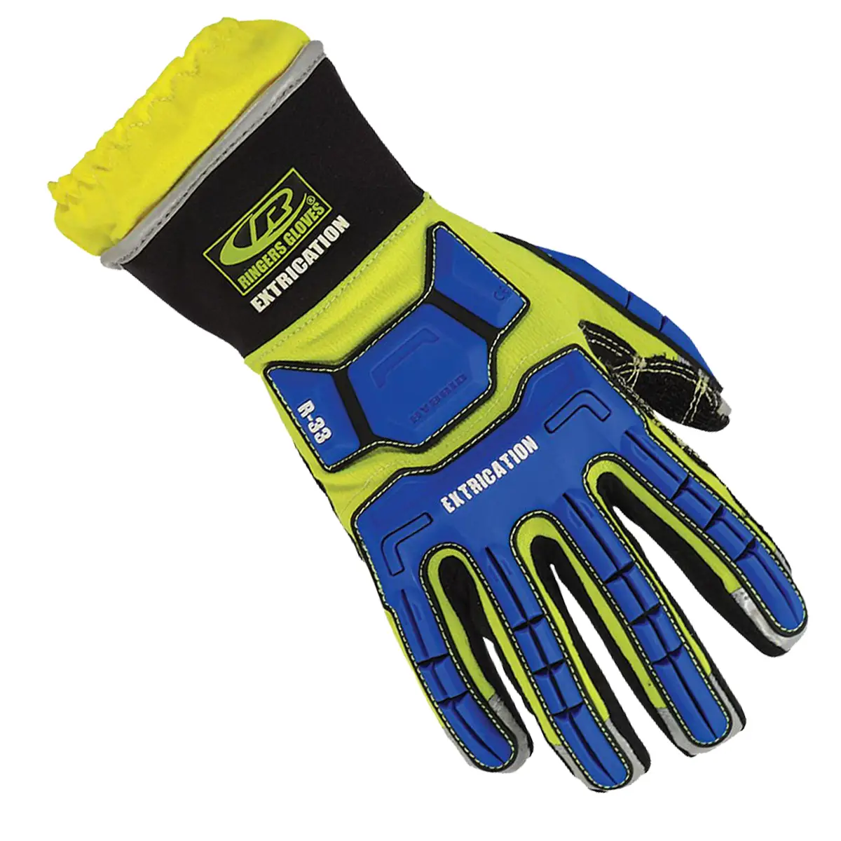 Hybrid Extrication Hi-Vis Gloves - Extra Large | Shop Darley