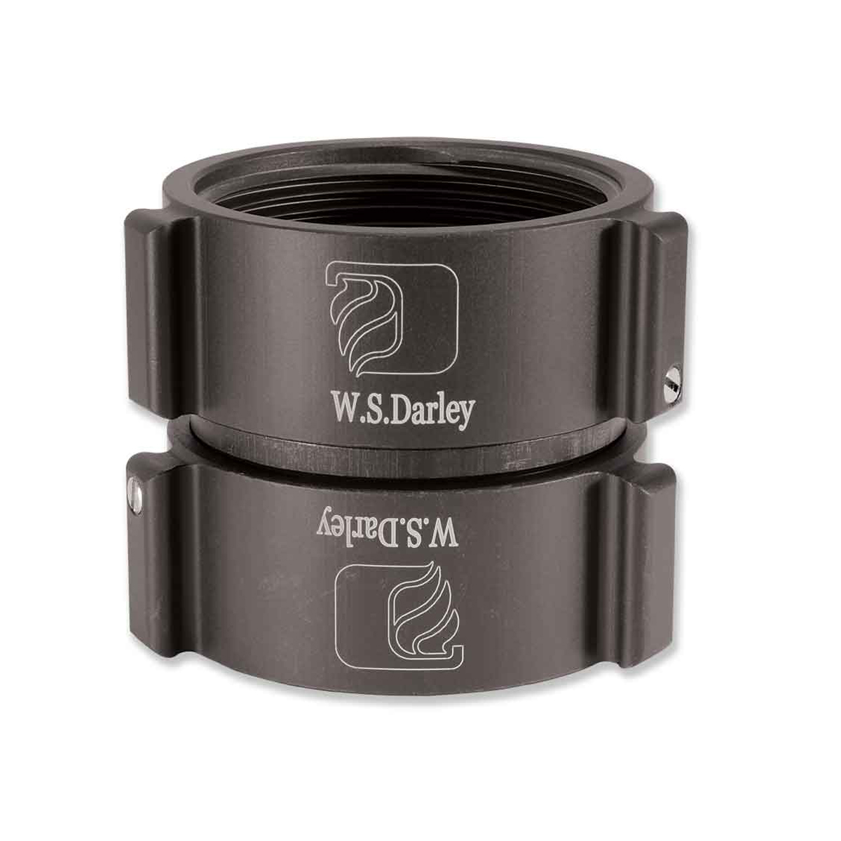 Double Swivel Female Aluminum Adapter - 2.5" x 2.5" | Shop Darley