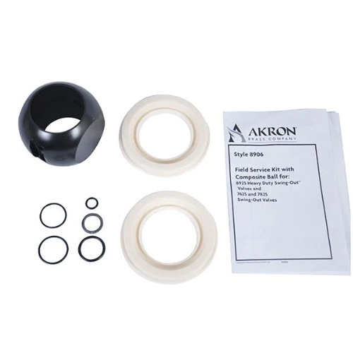 Valve Repair Kit - Akron Brass 2.5" Swing-Out Valve with Composite Ball ...