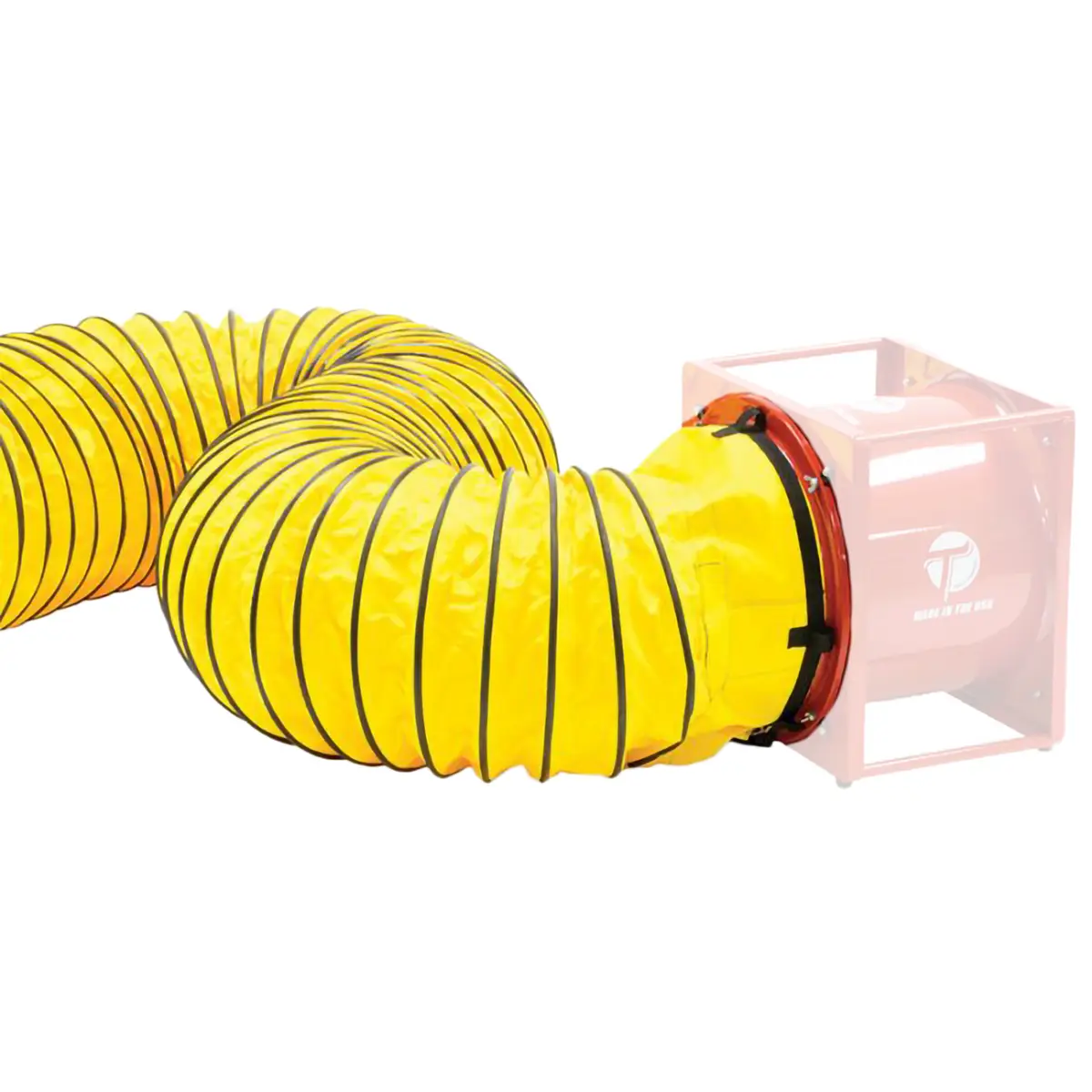 Tempest Flex Tube Smoke Ejector Ducting Adapter - 16" x 15' | Shop Darley