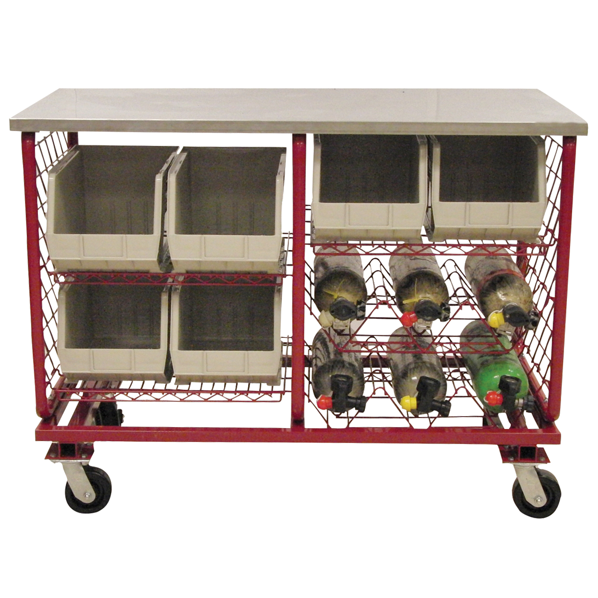 Ready Rack Worktable - Two Section | Shop Darley