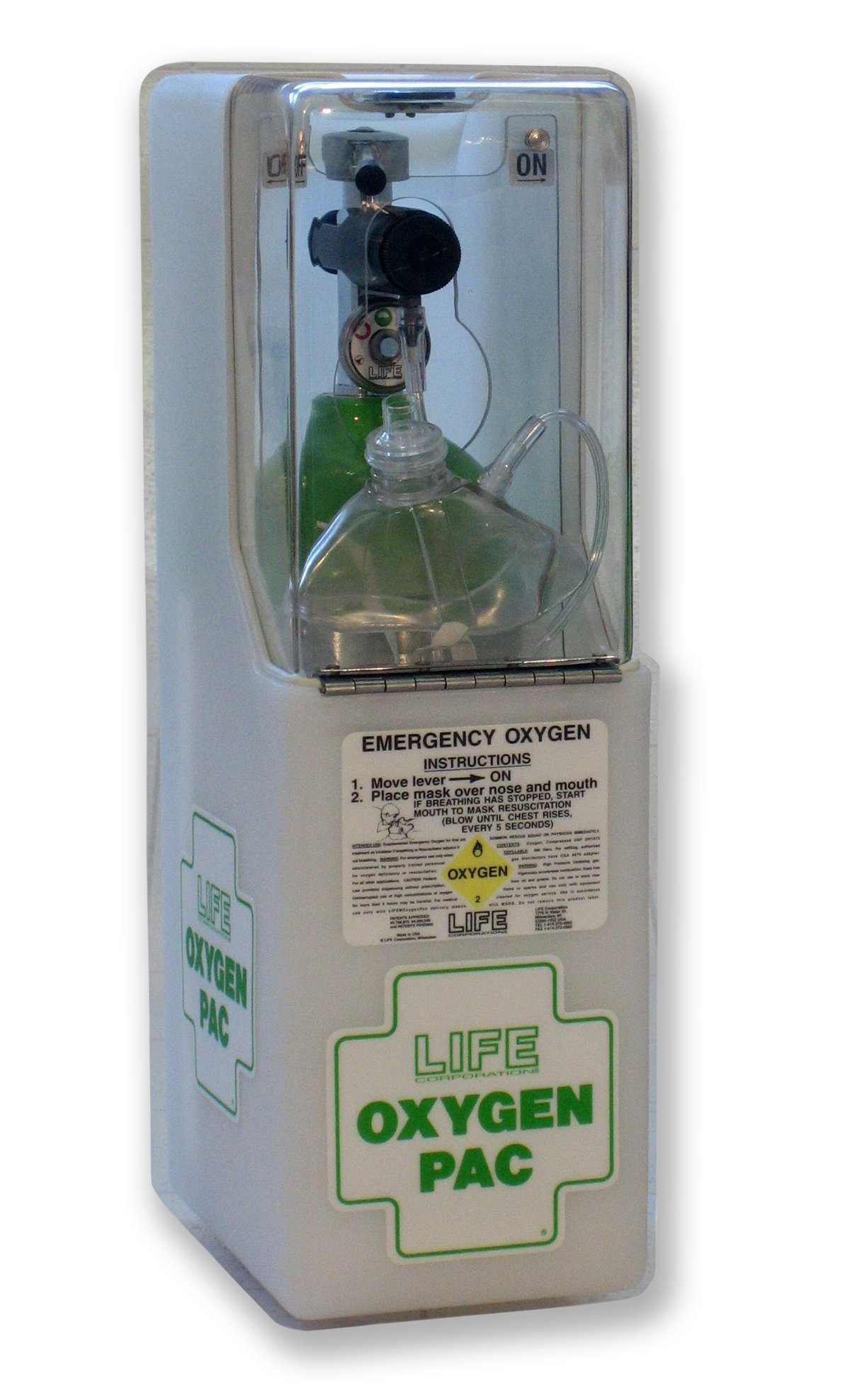 Life® Oxygenpac - Replacement Cylinder Assembly - Complete With ...