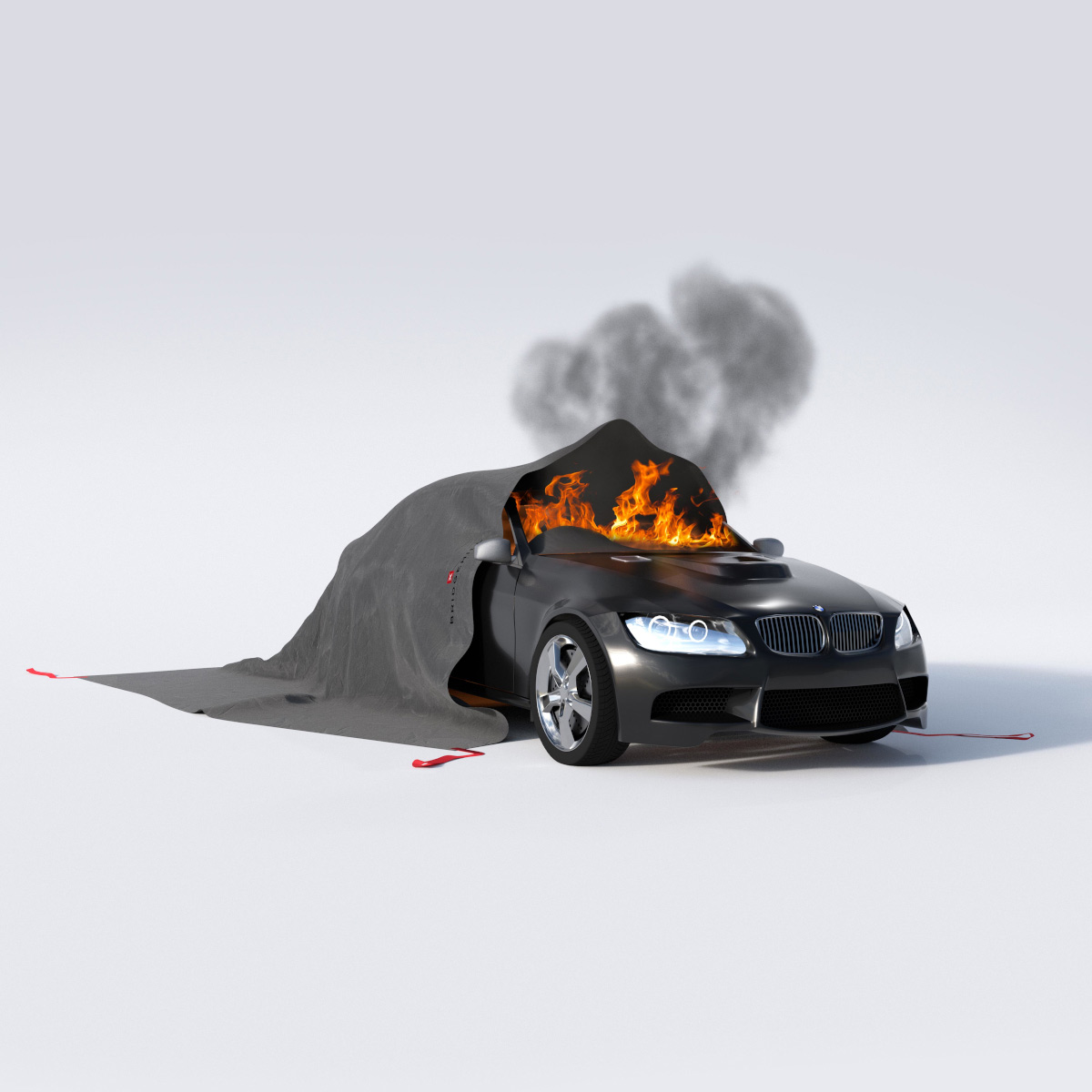 Bridgehill Car Fire Blanket Pro-X - Reusable | Shop Darley