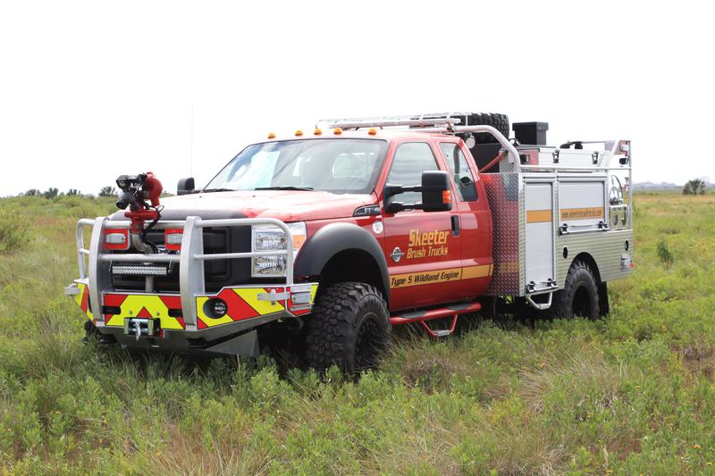 Skeeter Nwcg Type 6 Rescue-Side Wildland Brush Truck With Ford F-550 ...