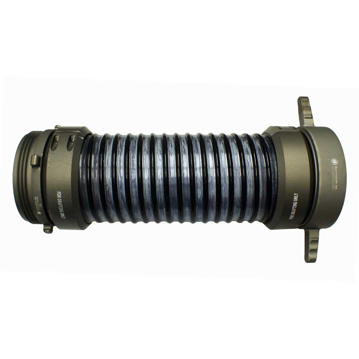 Flex-Lite Suction Hose 1.5" PVC With 1.5" NH Rocker Lug Male X Rocker ...