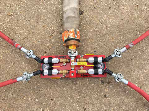 Ajax 4-Port Air Manifold | Shop Darley