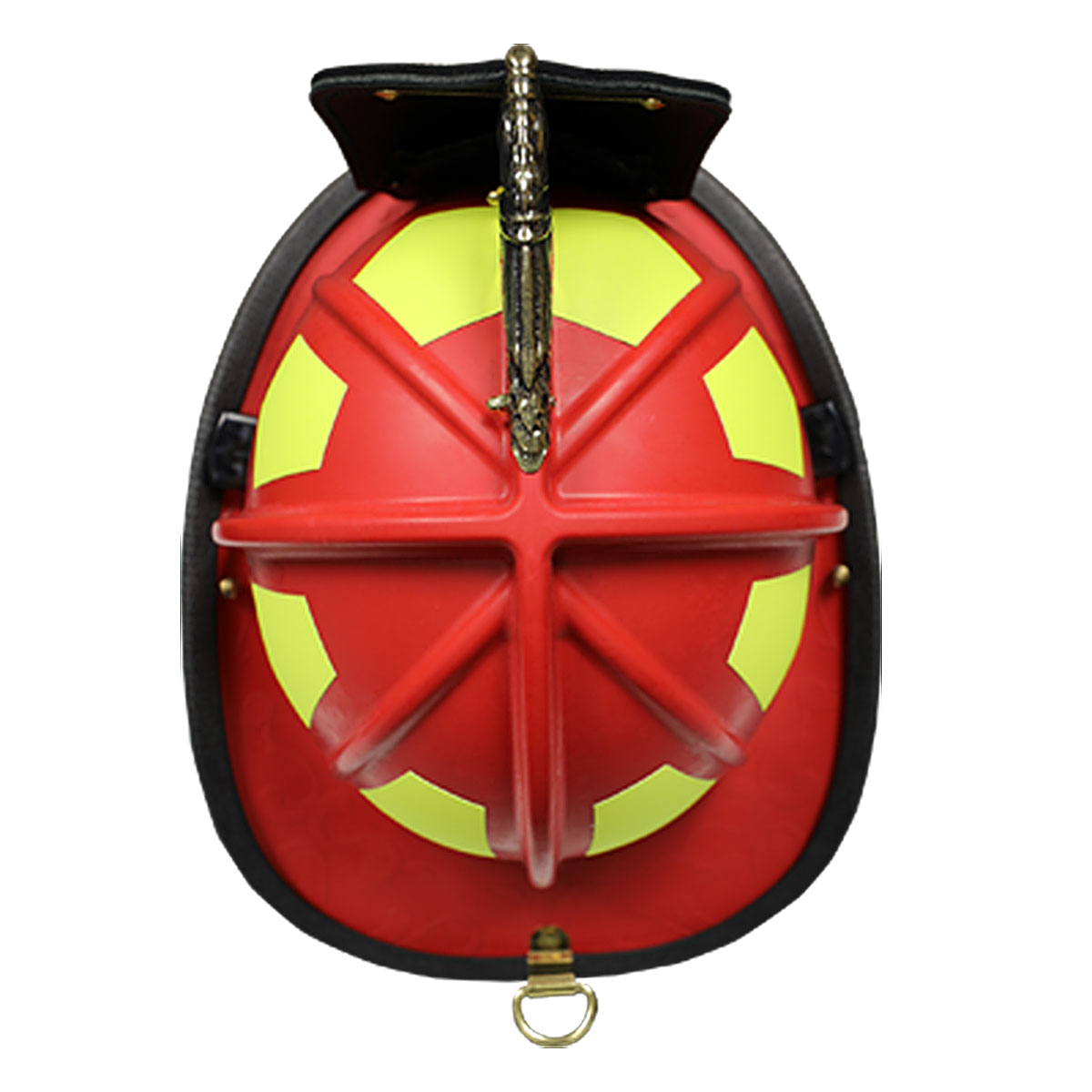 Super Lightweight Traditional Style Fire Helmet with 6 in. Brass Eagle ...